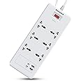 Honeywell 6 Out Surge Protector with Master Switch, Spike Guard ...