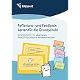Reflexions- und Feedbackkarten für die Grundschule: 48 farbige Karten mit Impulsen zur Reflexion ...