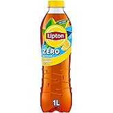 Lipton Té helado con sabor a limón, cero azúcar y bajo en calorías ...