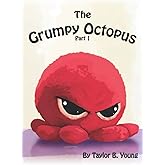 Grumpy Baby Octopus - Adorable Super Soft Plush Stuffed Animal Toy ...