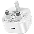 iPad Plug USB C,25W New Apple iPad Charger Plug Fast Charge UK for i ...