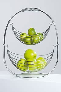 Designer-Obstkorb Früchtekorb Etagere Obstschale Shaky aus Metall ...
