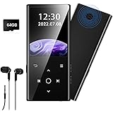 64GB MP3 Player with Bluetooth 5.2, AiMoonsa Music Player with Built-in ...