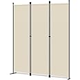 Angel Living Foldable Room Divider 4 Panels Freestanding Screen Wall ...