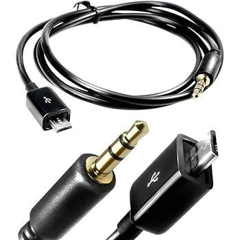 Micro USB to 3.5mm Jack Stereo Headphone Audio Adaptor: Amazon.co.uk ...