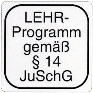 20 Stück LEHR-Programm Aufkleber / Sticker - LEHR Programm gemäß § 14 ...