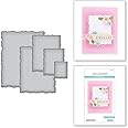 Spellbinders Nestabilities Deckled Rectangles Large Dies, : Amazon.co ...