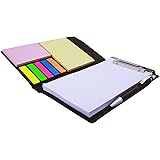 COI Note Pad/Memo Book with Sticky Notes & Clip Holder with Pen for ...