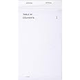 Exacompta - Ref. 96204E - Pack of 10 Waiter Pads 50 self-copying sheets ...