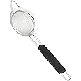 Jojeys Black Sieves and Strainers Set - Metal Sieve Stainless Steel ...