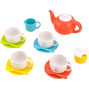 Green Toys Tea Set with Pink Teapot - BPA Free: Green Toys: Amazon.co ...