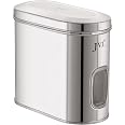 Buy JVL Stainless Steel Kitchen Storage Container,Capsule Shape Galaxy ...