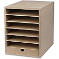 Paper Storage Unit, A4 25x33 cm, depth 32 cm, MDF, 1pc : Amazon.co.uk ...
