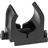 SOMA Plastic Pipe Clip Black 25 mm Pack of 24 Clamp Pipe Clamp UV ...