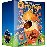 Terry's Chocolate Orange White Easter Egg & White Mini Eggs 200g ...