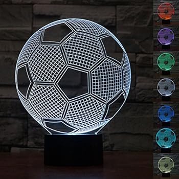 Football 3D Deco Light/Nightlight: Amazon.co.uk: Lighting