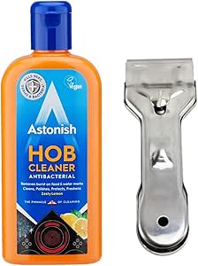 UKDD® Astonish Hob Cleaner Original Ceramic, Electric, Halogen and ...