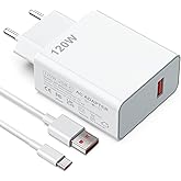 Cargador USB y Cable USB C para Redmi Note 14 Pro+ 13 Pro+ 12Pro+ 5G,120W 6A Turbo Carga ...
