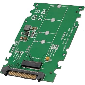 SATA to M.2 (NGFF) SSD adapter - Supports all M2 SSD (Intel 530 ...