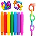 Buy Wembley Pop Tubes for Kids Glowing Colorful Flexible Poppin Pipes ...