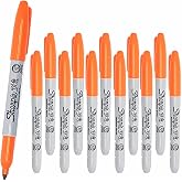 Shuttle Art Red Permanent Markers, 30 Pack Fine Point Red Ink Marker ...