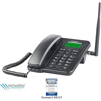 Topcom Phonemaster 180, SIM-Karten-Telefon mit: Amazon.de: Elektronik