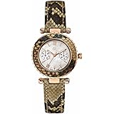 Guess Damen Analog Quarz Uhr mit Edelstahl Armband W0729L2 : Amazon.de ...