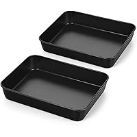 Herogo Mini Oven Tray, Stainless Steel Baking Tray (23.7x18x5 cm ...