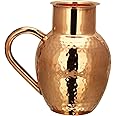 Buy Rustik Craft Pure Copper Matki Jug Storage & Serving Water, Yoga ...