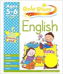 Gold Stars KS1 English Workbook Age 5-6 (Gold Stars Workbook Packs ...