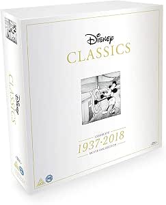 Disney Classics Complete 55 Disk Movie Box Set 1937-2018 [Blu-ray ...