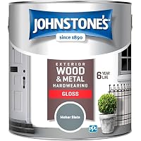 Johnstones Moher Slate Grey Exterior Wood & Metal Gloss Paint 6 Year 2 ...