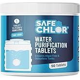 Safe Chlor Tab 1000 | Chlorine Tablets for Water Tanks of 1000 Ltrs ...