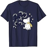 Moomin Moomintroll Winter Watching The Snow Sweatshirt : Amazon.co.uk ...