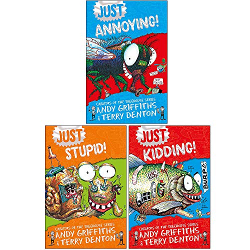 Just Series Books 1 - 3 Collection Set by Andy Griffiths (Just Kidding ...