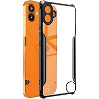 Spazy Case® CMF Phone 1 Back Cover | Transparent Crystal Clear Hard PC ...