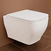 Hindware Fabio Neo Wall Hung Western Commode for Bathroom | Made of ...