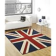 Buckingham Union Jack Rugs 120 x 160cm : Amazon.co.uk: Home & Kitchen