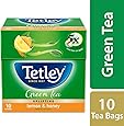 Tetley Green Tea, Lemon and Honey, 10 Tea Bags: Amazon.in: Grocery ...