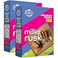 Early Foods - Pack of 2 : Ragi Rusk | Millet Rusk Sugar Free | No Maida ...