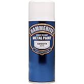 Hammerite Spray Paint for Metal. Direct to Rust Exterior White Metal ...