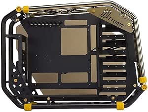 In Win D-Frame 2.0 Tower 1065 W Black, Gold Computer Case – Computer ...