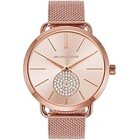 Buy Michael Kors Analog Gold Dial Women's Watch-MK4340 Stainless Steel ...