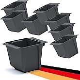 BigDean 2er Set Mini Paletten Blumenkästen - Einsatz - mit Hängesystem zum Einhängen - 10cm ...