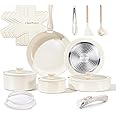 Chef Power Ceramic Cookware Set Non Toxic with Detachable Handles ...