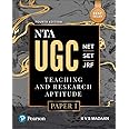 NTA UGC NET/SET/JRF: Teaching & Research Aptitude Paper 1 | By Pearson : KVS Madaan: Amazon.in ...