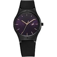 Fastrack Trendies Quartz Analog Black Dial Silicone Strap Watch for ...