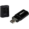 StarTech.com USB Stereo Audio Adapter External Sound Card : Amazon.co ...