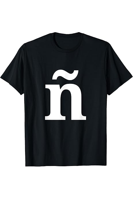 N With Tilde Lower Case Letter N Enye Tilde (Virgulilla) Spanish