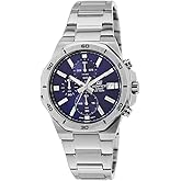 Buy Casio Edifice EFR-S108D-3AVUDF Green Analog Dial Silver Stainless ...